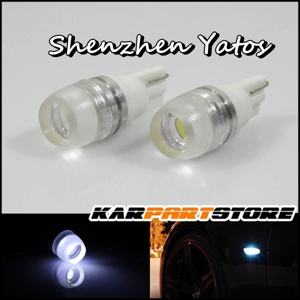 500pcs T10 1.5W W5W Cree White Blue Red Color LED 194 168 192 Super ...