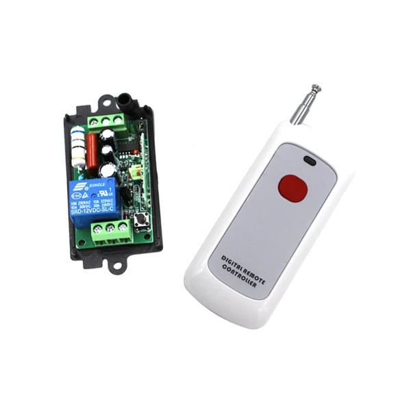 AC220V 1 CH 1CH RF Wireless Remote Control Switch System,315/433 MHZ ...