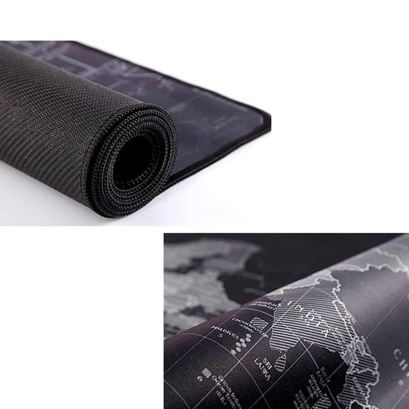 5 Size Extended Large Non-Slip Laptop Computer Keyboard World Map Mice ...
