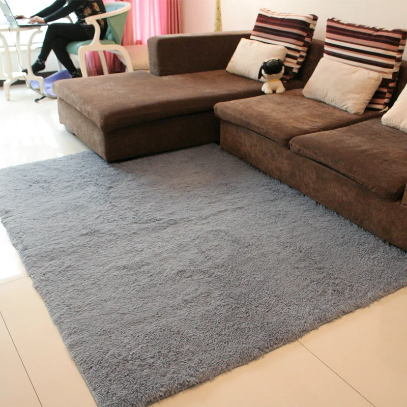 80*200CM (31.49*78.74 in) modern non slip mats for living room Silky ...