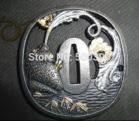 Espada samurái japonesa forjada a mano, accesorio de KATANA, sapo 1110 ...