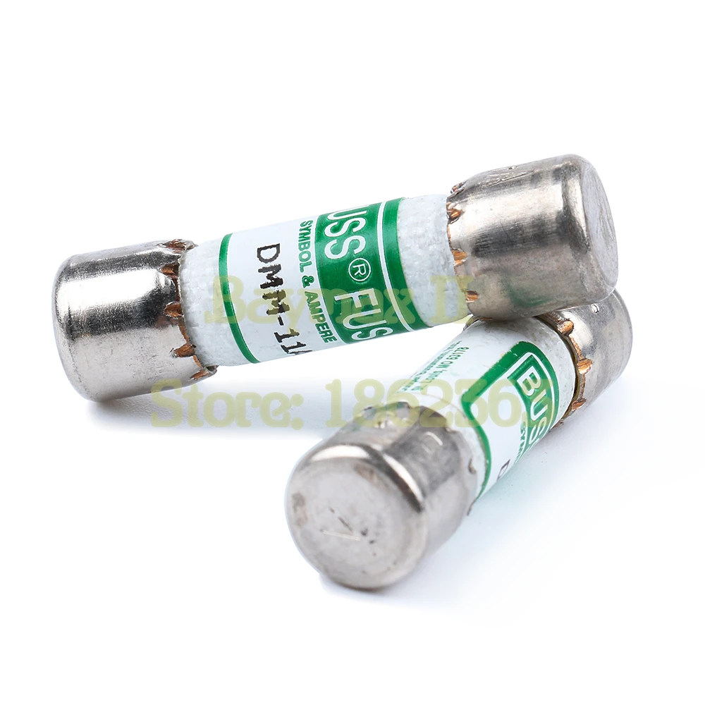 2 Pieces Buss Fuses 11a 1000v Ac/dc 10x38mm Fast Fuse Amp For Fluke ...