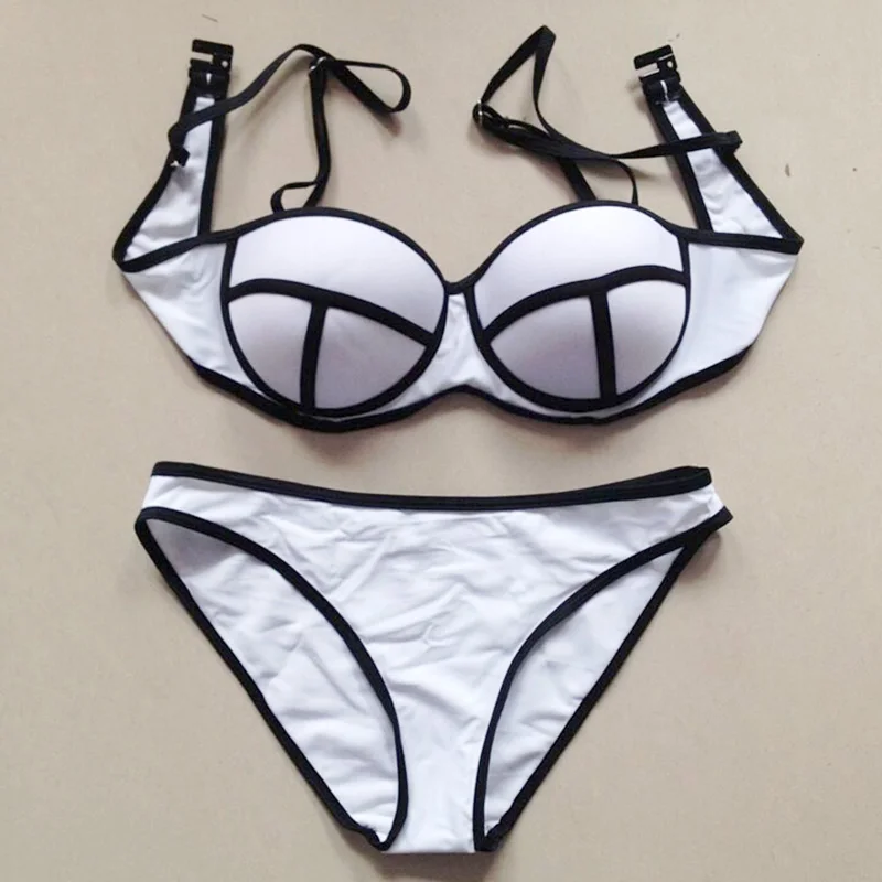 2018 Swimwear Woman Neoprene Bikinis Women New Summer Sexy Swimsuit