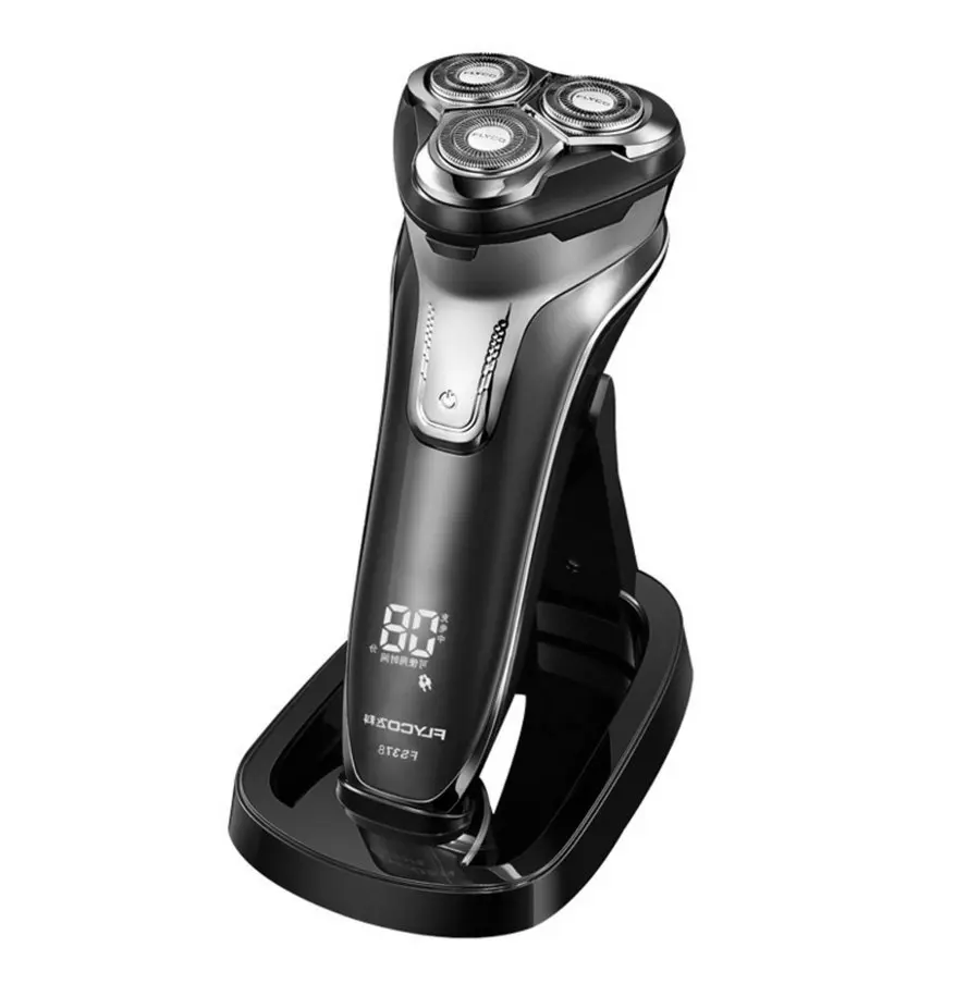Afeitadora profesional flyco fs378 eléctrica para hombre, afeitadora 3D ...