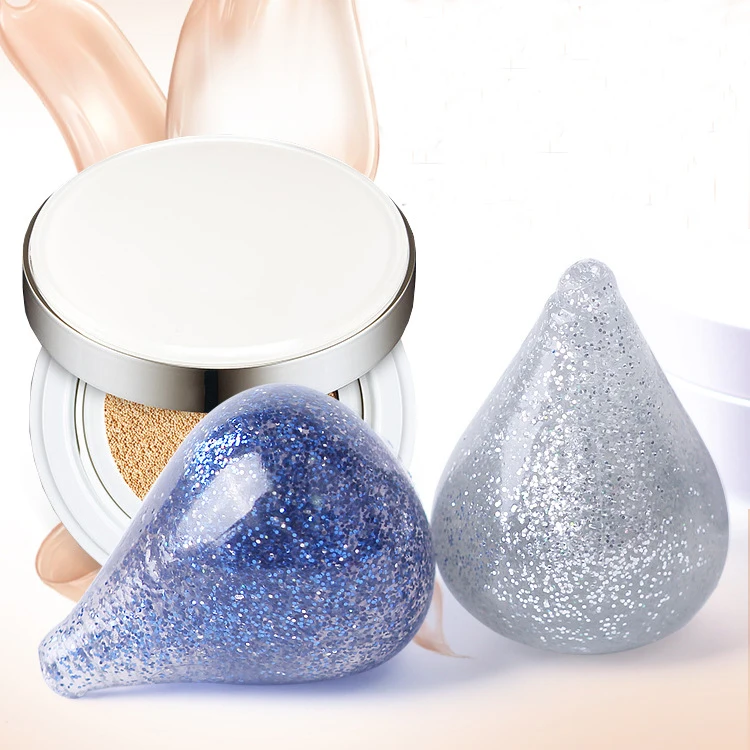 Silicone 3D Stereoscopic Comestic Puff Droplets Perspective Drilling ...