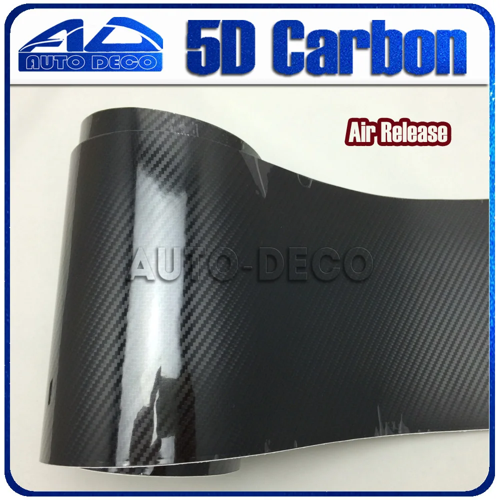 Fasion Styling 5D Carbon Fiber Sticker Carbon Film Car Wrap Sticker 3 ...