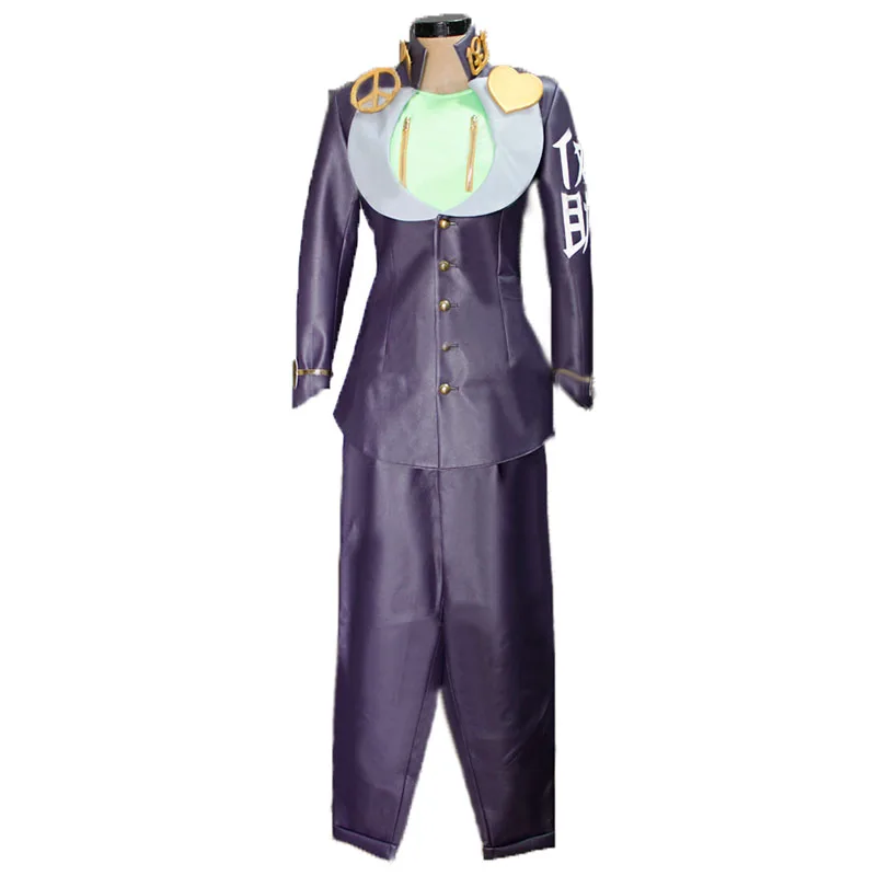 JoJo's Bizarre Adventure Anime Higashikata Josuke Cosplay Costume ...