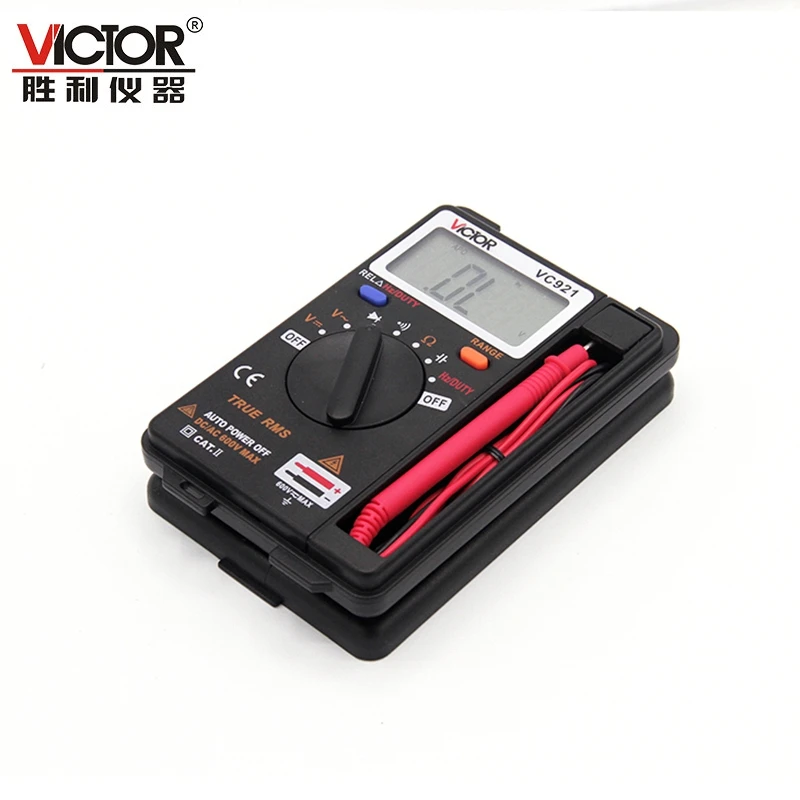 VICTOR DMM Integrated Personal Mini Digital Multimeter Pocket ...