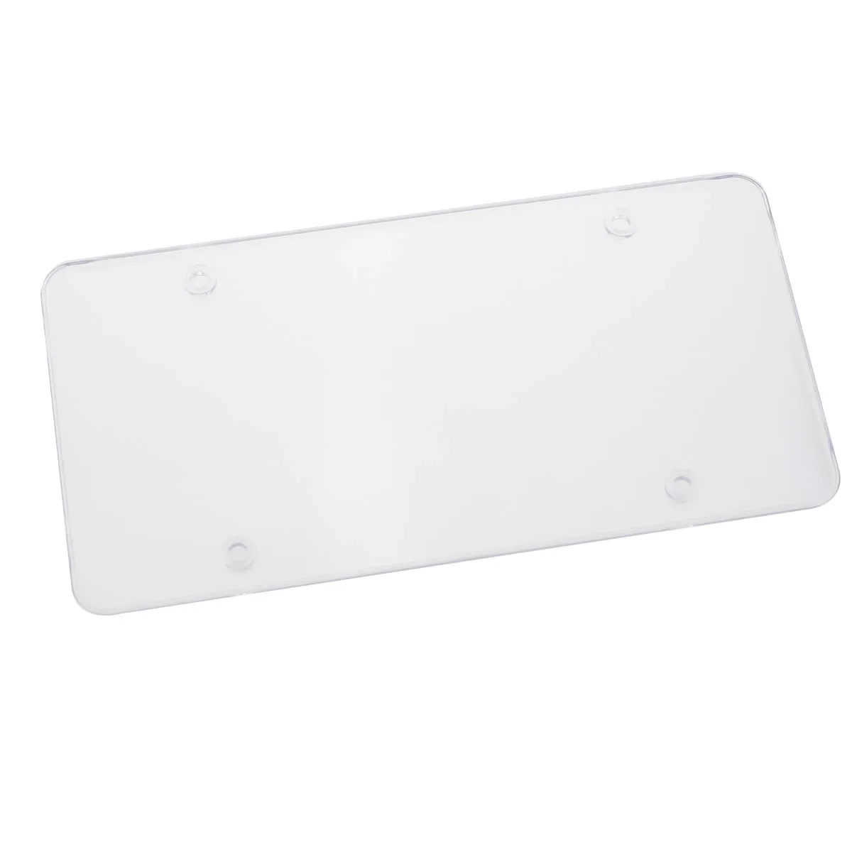2pcs Clear Flat License Plate Cover Shield Tinted Plastic Tag Protector ... 2pcs Clear Flat License Plate Cover Shield Tinted Plastic Tag Protector ...