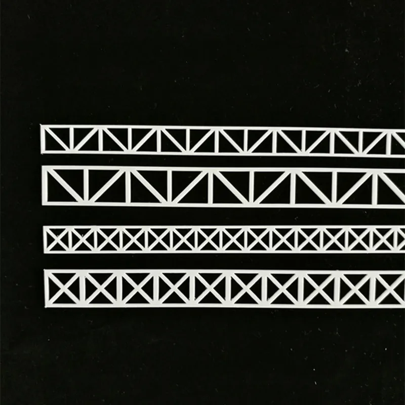 1:87-1:64 Ho Scale Architecture Building Model Material Truss Bridge ...
