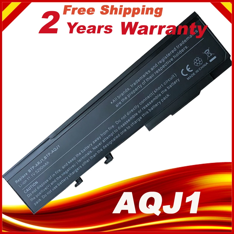 Laptop Battery For Acer Btp-arj1 Btp-b2j1 Amj1 Anj1 Aoj1 Apj1 Aqj1 Asj1 ...