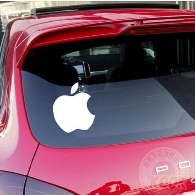 Funny Apple Logo Stickers