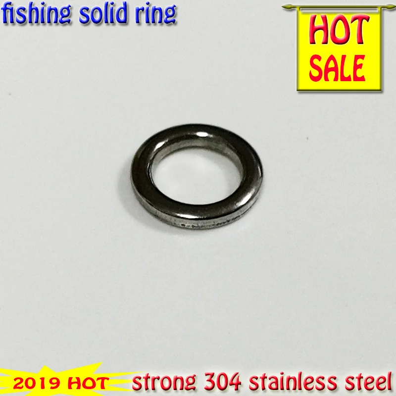 2022Fishing-solid-ring-Stainless-steel-fishing-ring-Fishing-accessories ...