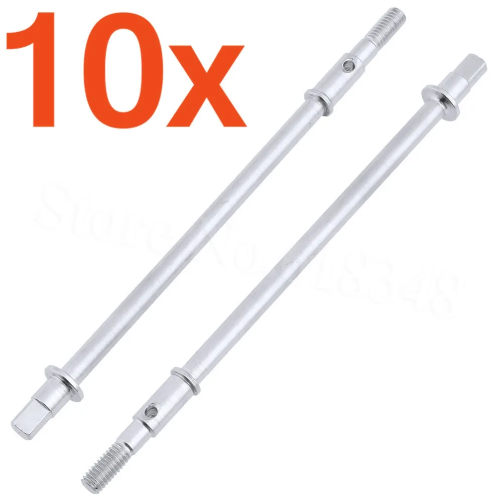 20Pcs Steel Rear Straight Axle Shaft for 1/10 Axial SCX10 RC Rock ...