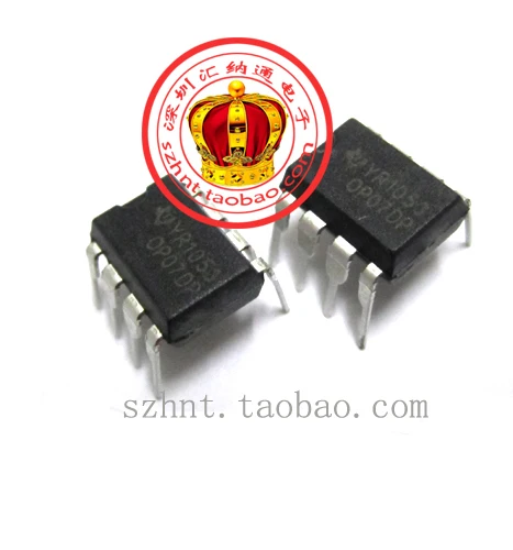 (20PCS) The new OP07 line low offset operational amplifier DIP 8|amplifier gsm|amplifier ...