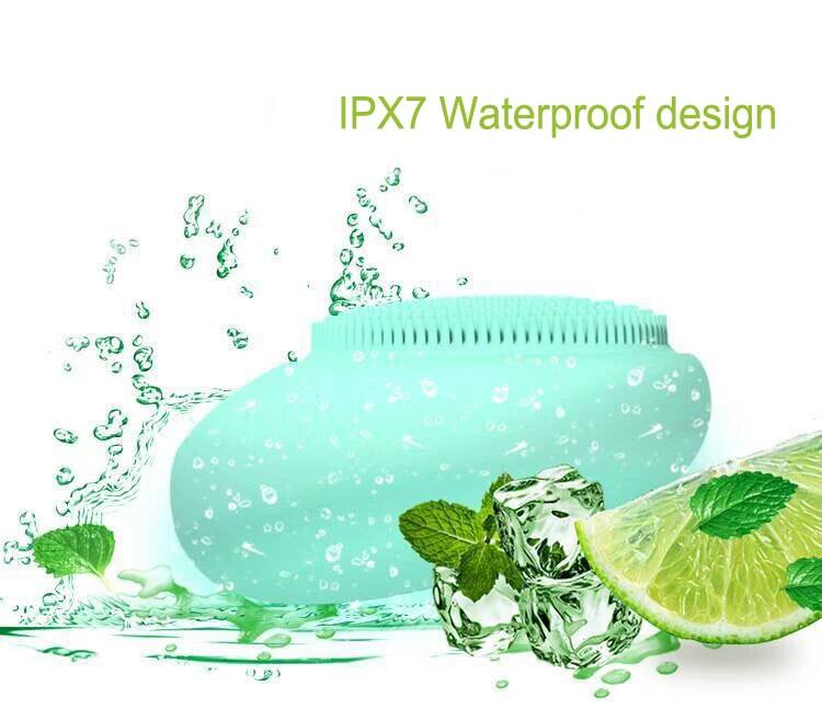 Electric Facial Cleaning Massage Brush Cleansing Device Face Wash For ...