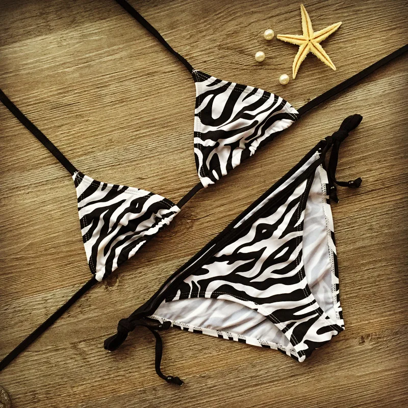 Buy Xs Xl Sexy Plus Size Bikini Brazilian 2018 Zebra
