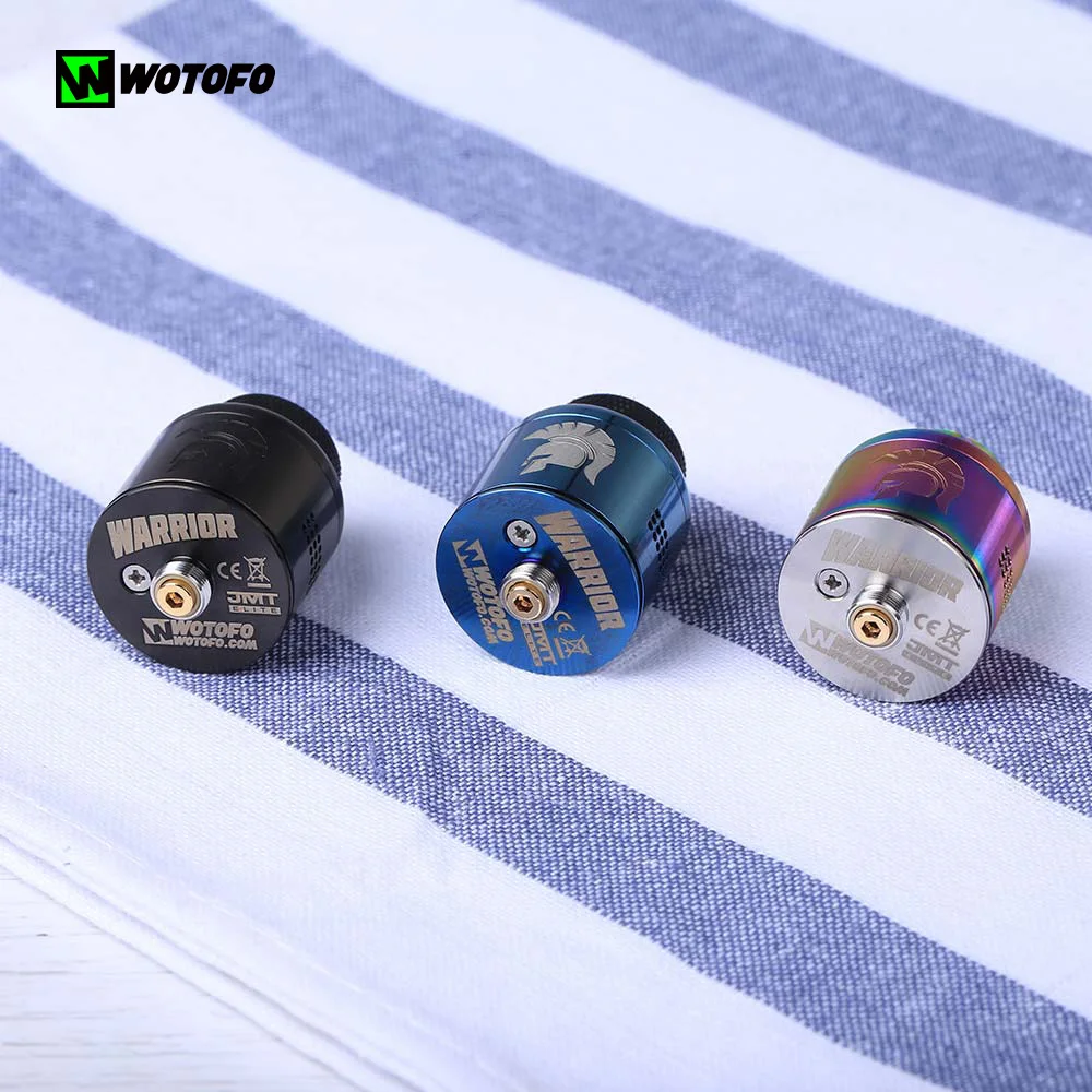 Original Wotofo Warrior RDA 25mm Vape Tank Vaporizer Rebuilding ...