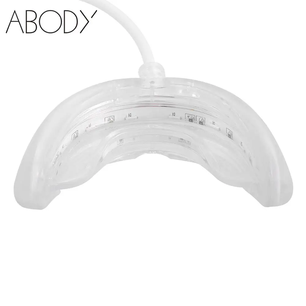 Oral Hygiene Care LED Teeth Whitening Gel Tooth Whitener Portable ...