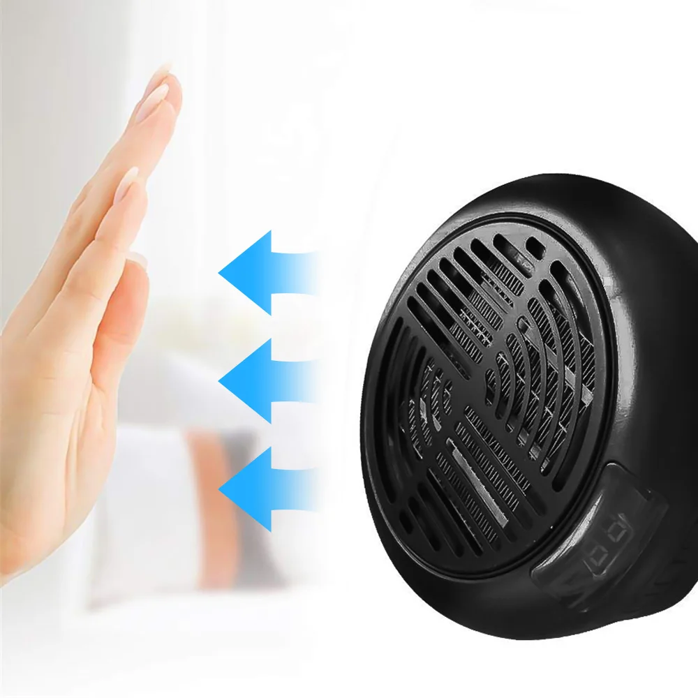 900W Wonder Heater Pro Portable Handy Heater Wall Outlet Digital Plugin ...