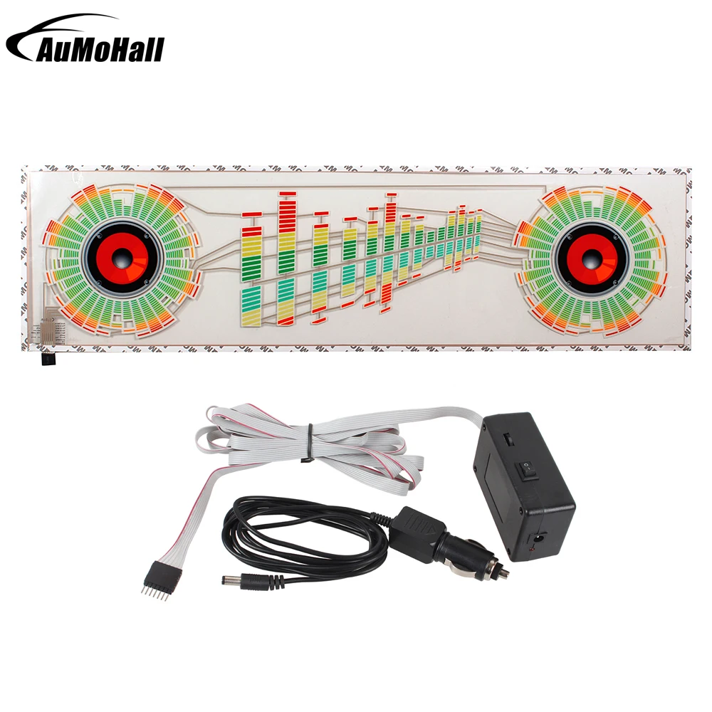 Colorful Auto Music Rhythm LED Light Lamp Car Sticker Sound Music ...