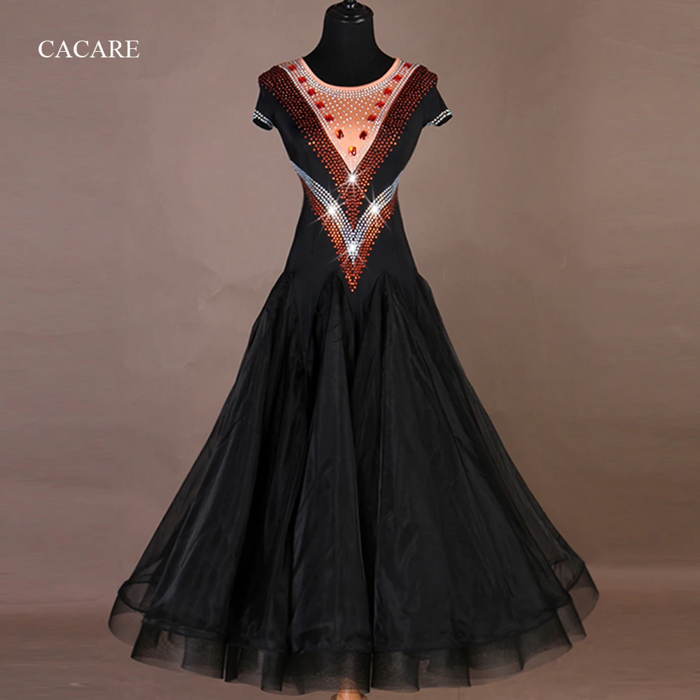 Standard Ballroom Waltz Dress Dance Competition Dresses Ladies Dancing ...