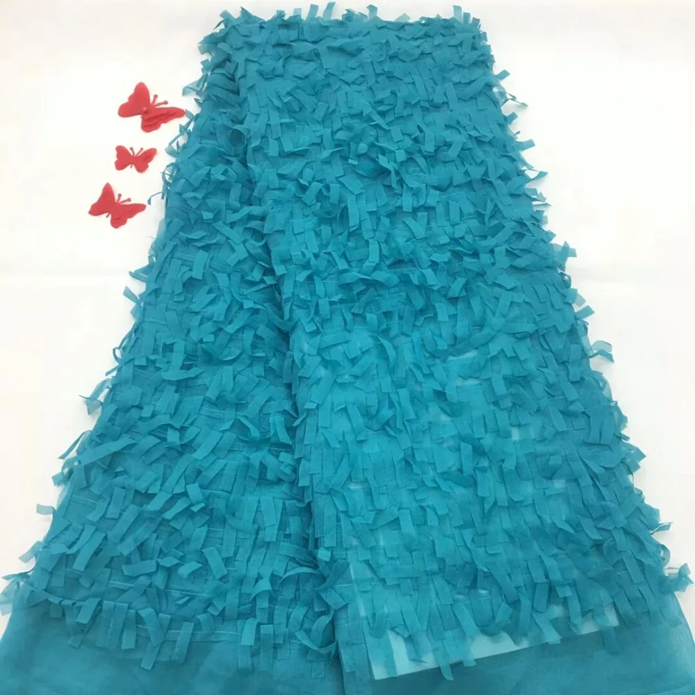 Tela de encaje de Red Africana casiel de alta calidad 2018 tela de ...