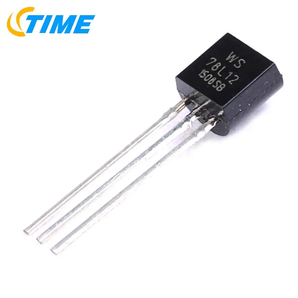 100PCS 78L12 WS78L12 12V 100mA 0.1A Voltage Regulator TO 92-in ...