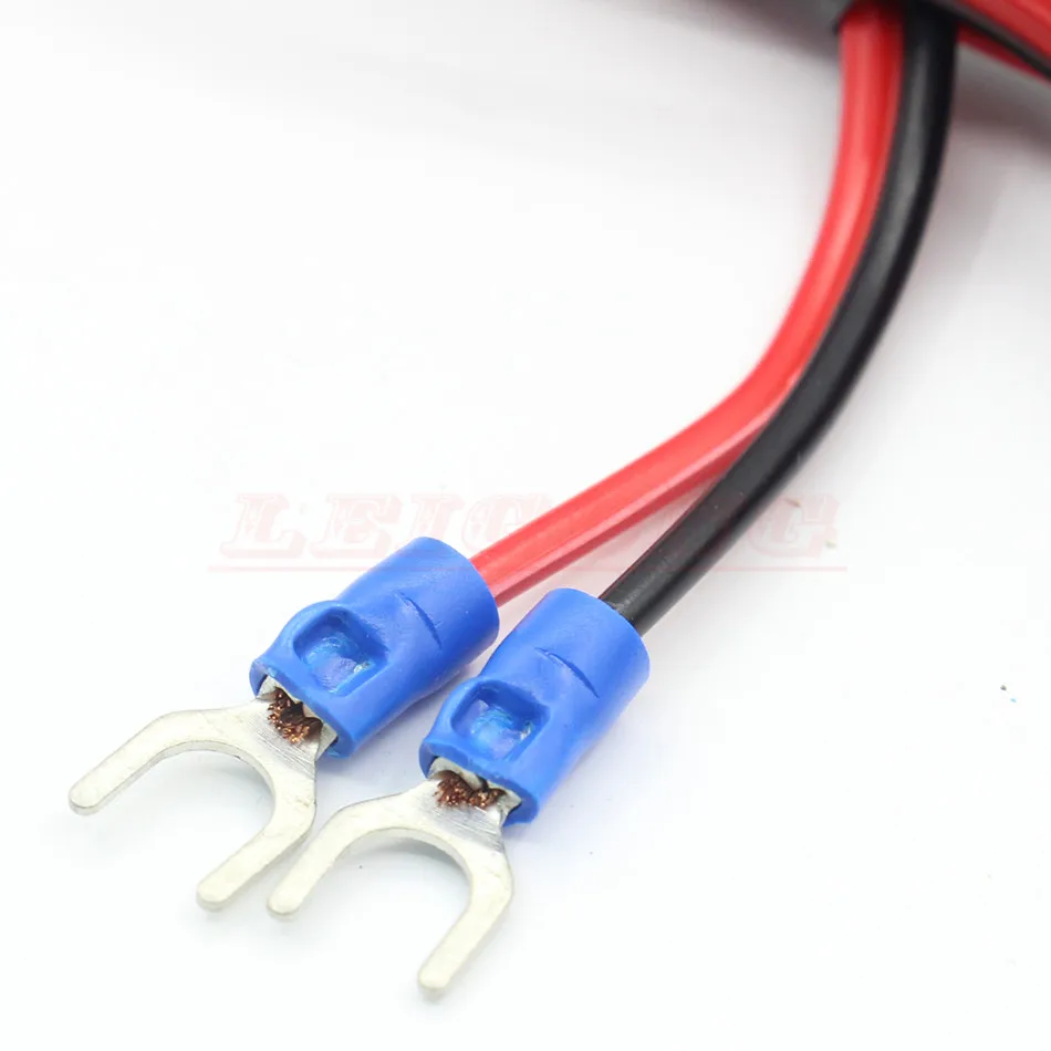 2Pcs 1 pair 100cm length alligator clips jumper wire mini test clips ...