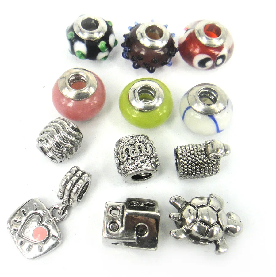 Free-shipping-European-beads-metal-original-authentic-Screw-Thread ...