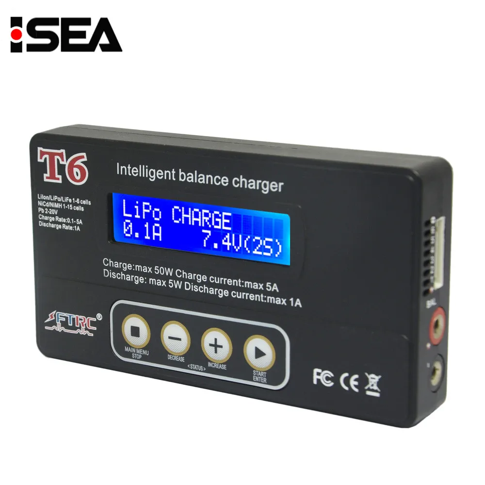 Hot Sale T6 Digital Multi function Battery Balance Charger Discharger ...