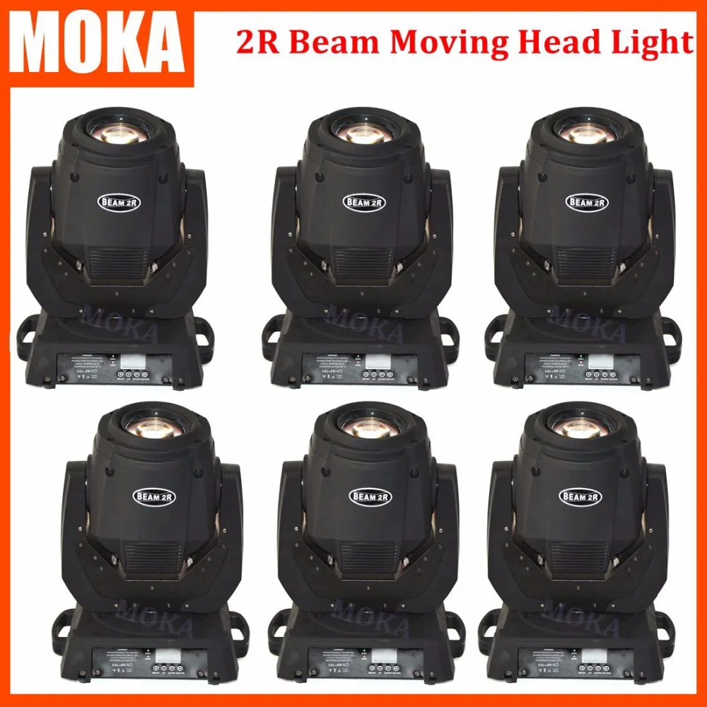 6 pcs/lot China mini moving head beam 132W sharpy 2r beam moving head ...