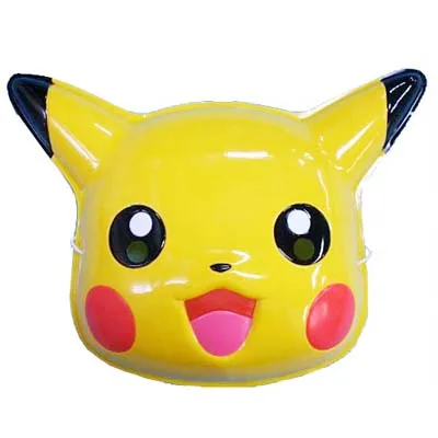 Pokemon pikachu mask|mask party|masks drawingpikachu cartoon - AliExpress