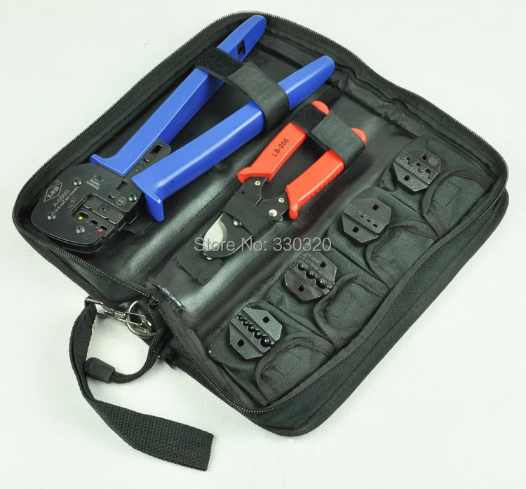 Combination-hand-crimping-tool-set-tool-kit-with-cable-cutter-and ...