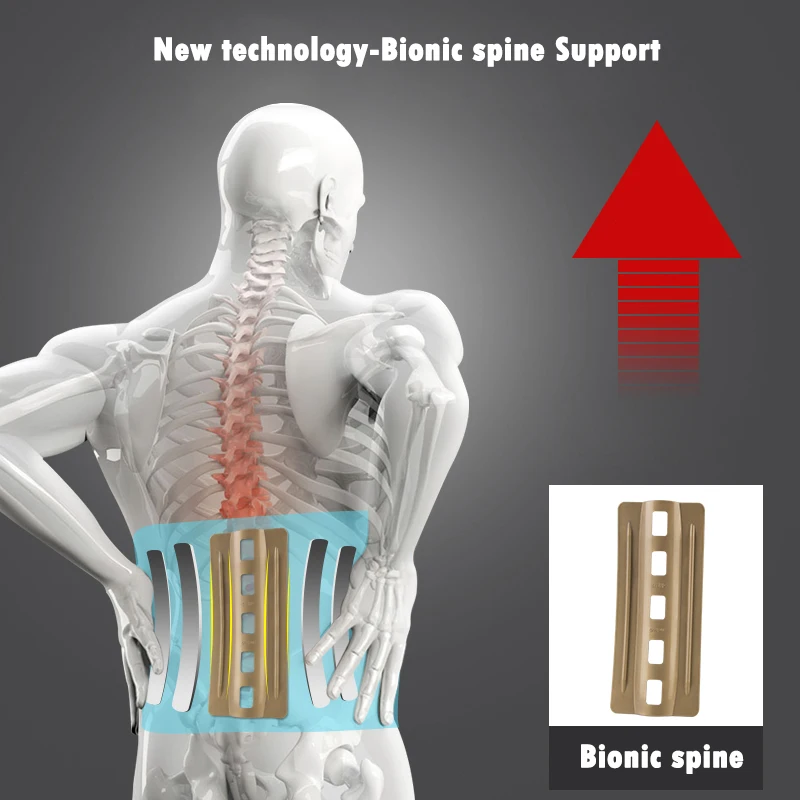 Youhekang Medical Waist Support Adjustable Heating Therapy Lumbar Disc ...