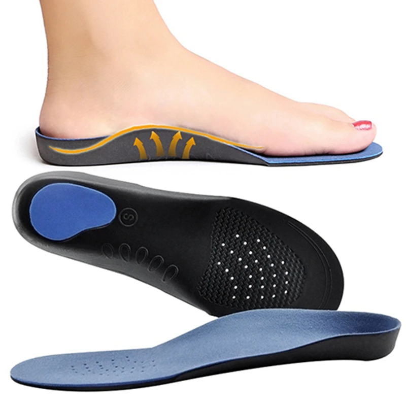 ZENBEFE Orthopedic Flat Foot Correction Insole Men And Women Arch Pad ...