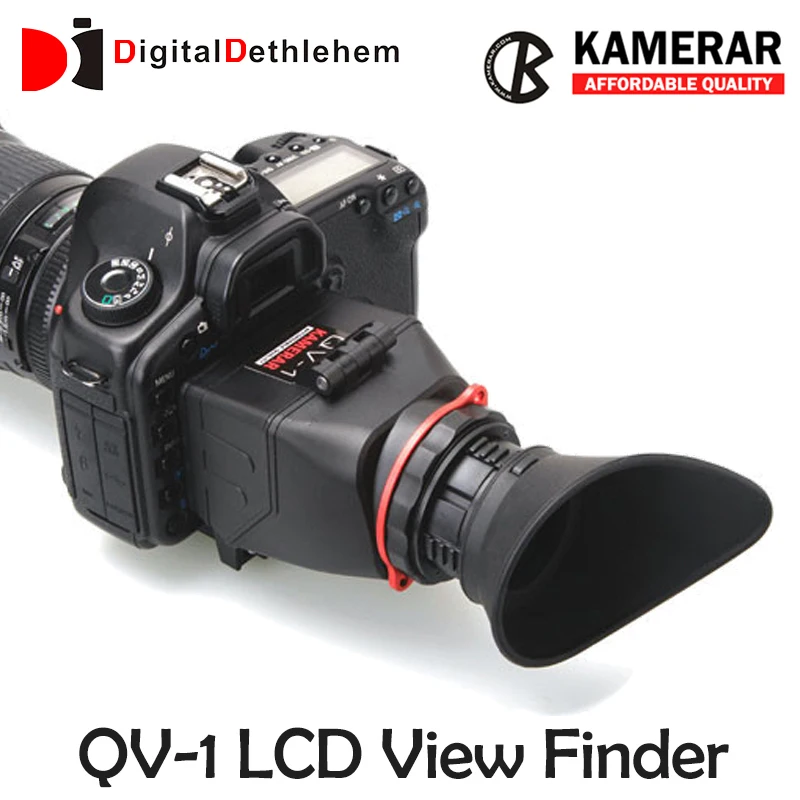 本格的kamerar qv 1液晶ビューファインダービューファインダー用canon 5d mark iii ii 6d 7d 60d 70d ...