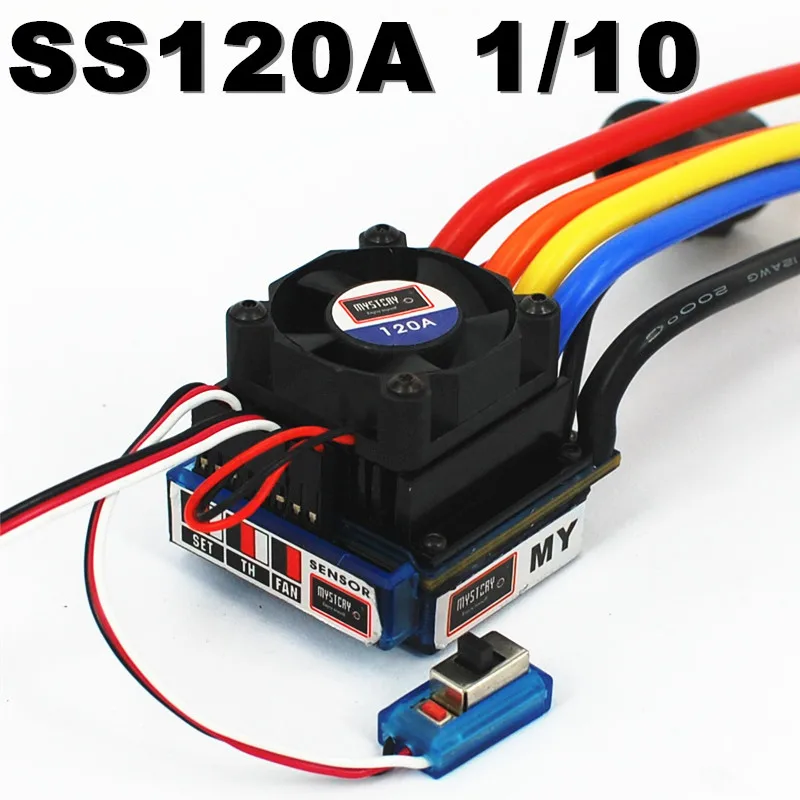 Mystery Fire Dragon ZTW 120A ESC Sensored ESC For 1/10 RC CAR HL SS120A ...