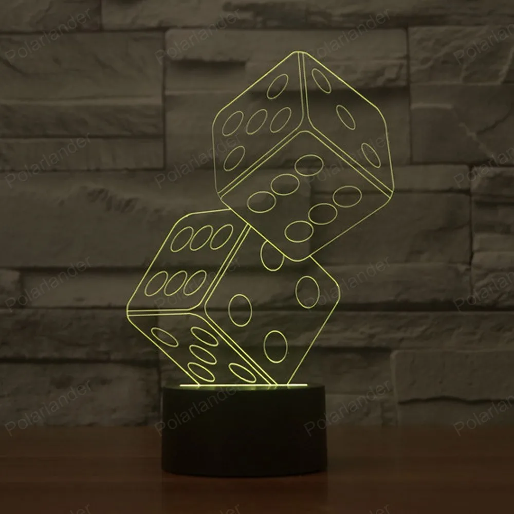 3D Night Light RGB Changeable Mood lights LED Light DC 5V USB ...