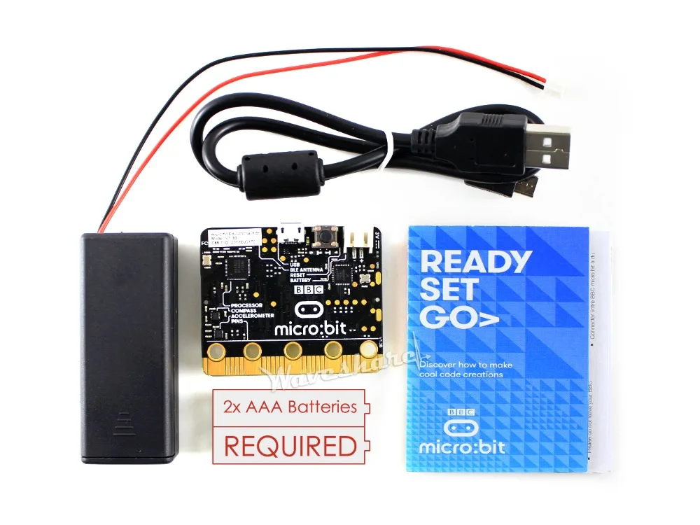 Original Bbc Microbit Nrf51822 Bluetooth Arm Cortex M025 Led Lightbbc Microbit Basic Pack 