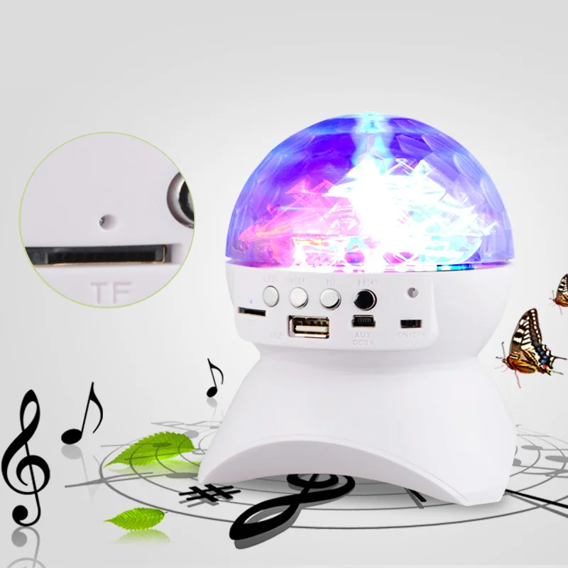 LED magic crystal ball stage effect light for DJ disco party laser ...