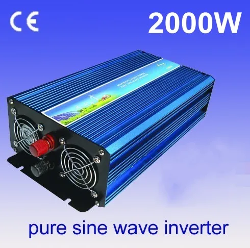 solar 2000W inverter 24v 220v pure sine wave 230v dc to ac power ...