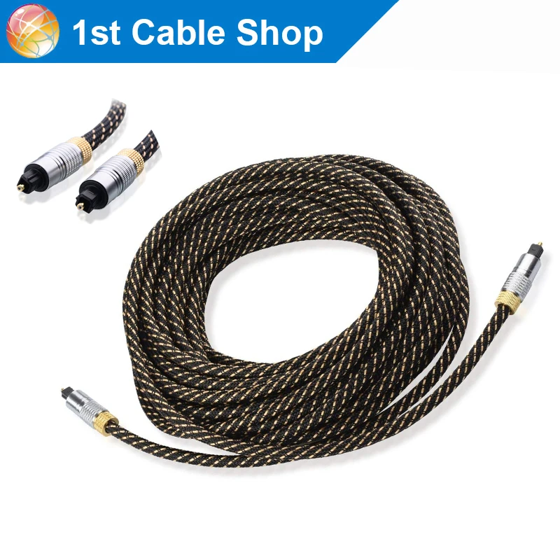 HDmatters Premium Hi fi 5.1Ch Digital Toslink 광 Cable/Digital 광 Audio ...