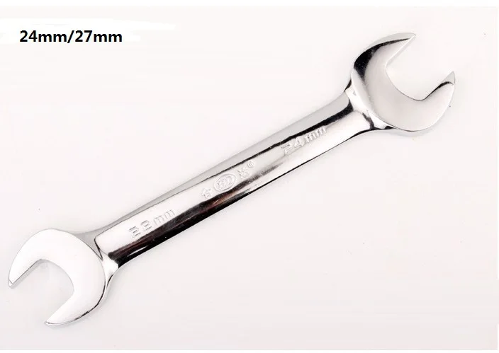 Good quality wrench 24mm X 27mm Open spanner open end spanner flat ...