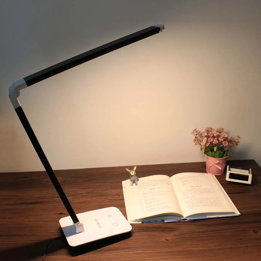 Foldable 4 level Dimmable Touch Desk Lamp LED Table Light Touch ... Foldable 4 level Dimmable Touch Desk Lamp LED Table Light Touch ...