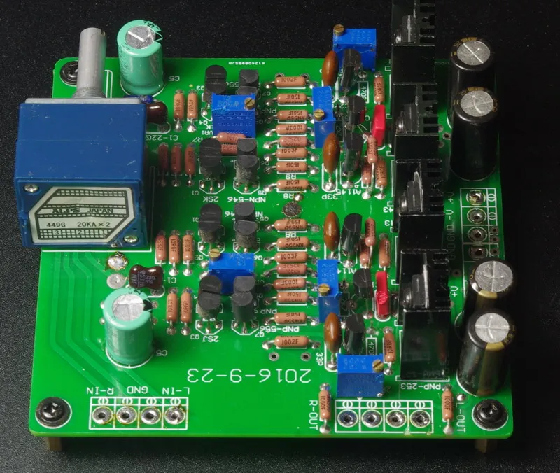 Классическая полная симметричная схема A1145 2SA1145/C2705 2SC2705 ...