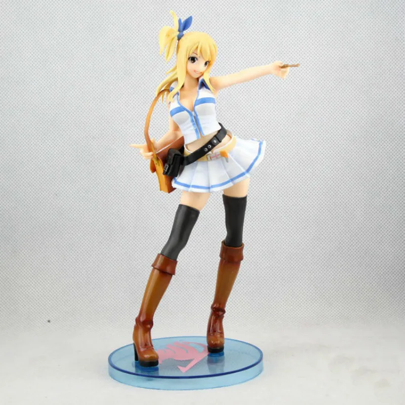 21cm Lucy Fairy Tail Japanese Anime Figures One Piece Action Figure ...