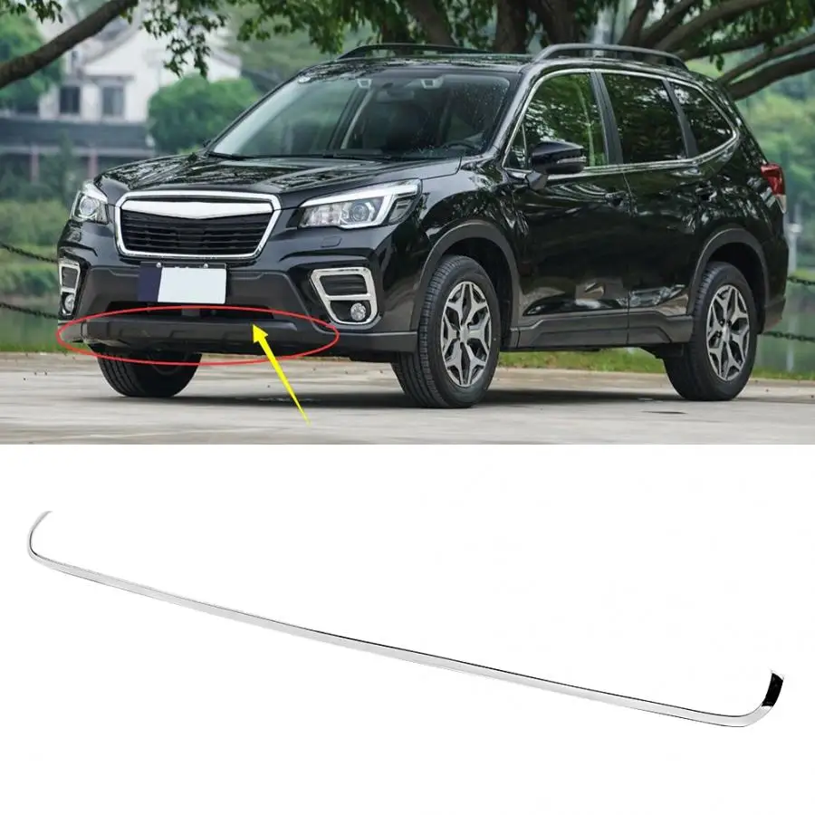 Carbon Fiber Electroplating Car Front Bumper Cover Trim Fit for Subaru ...