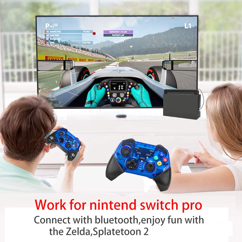 Game Controller For Nintend Switch Pro Controle Wireless Gamepad ...