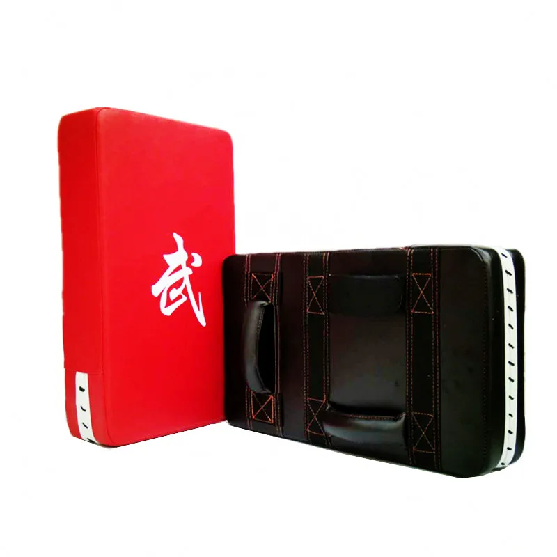 Boxing Pads 48*28*10cm PU Leather Rectangle Strike Punching Kicking Pad ...